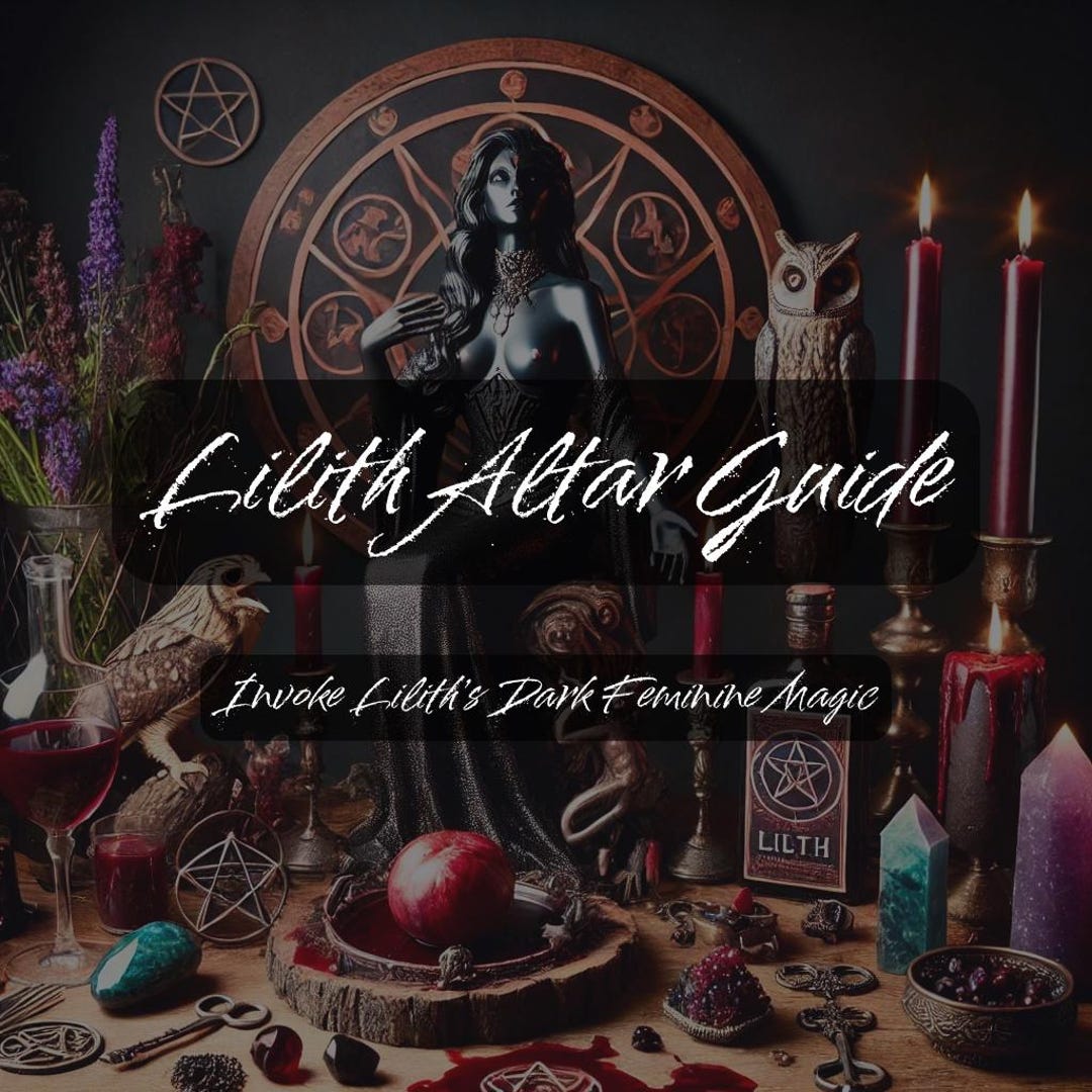 Lilith Altar Guide – Step-by-step Ritual & Setup | INSTANT DOWNLOAD - Etsy