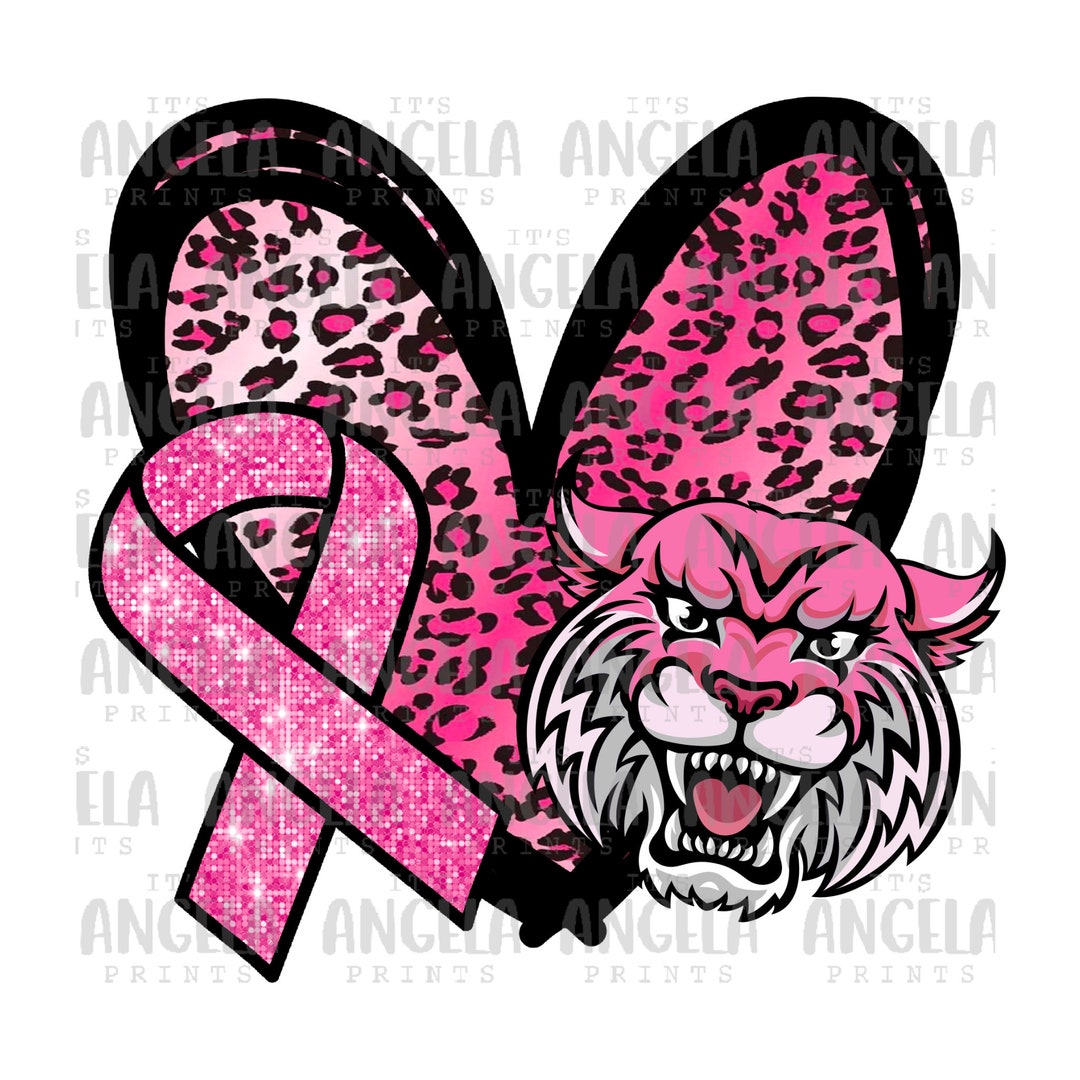 PNG Wildcats Bobcats Bearcats Breast Cancer Awareness Pink Out Leopard ...