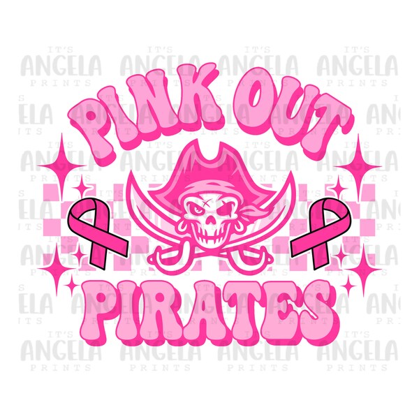 Pink Pirate Breast Cancer Awareness Shirt - Etsy
