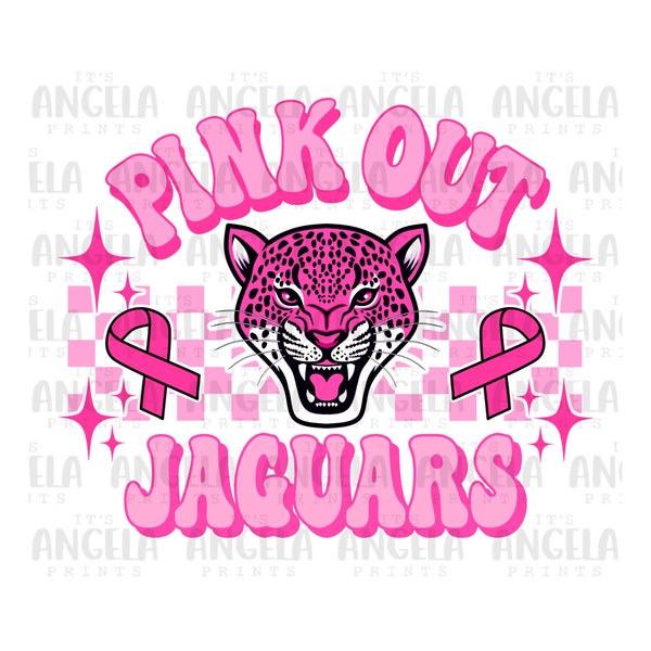 Preppy Pink Jaguars - Etsy
