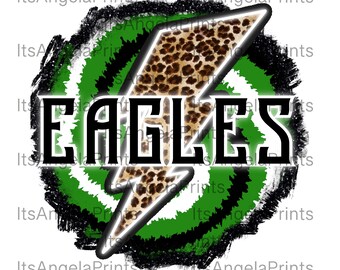 Lightning Bolt Eagles - Etsy