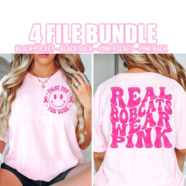 Preppy Pink Bobcat - Etsy