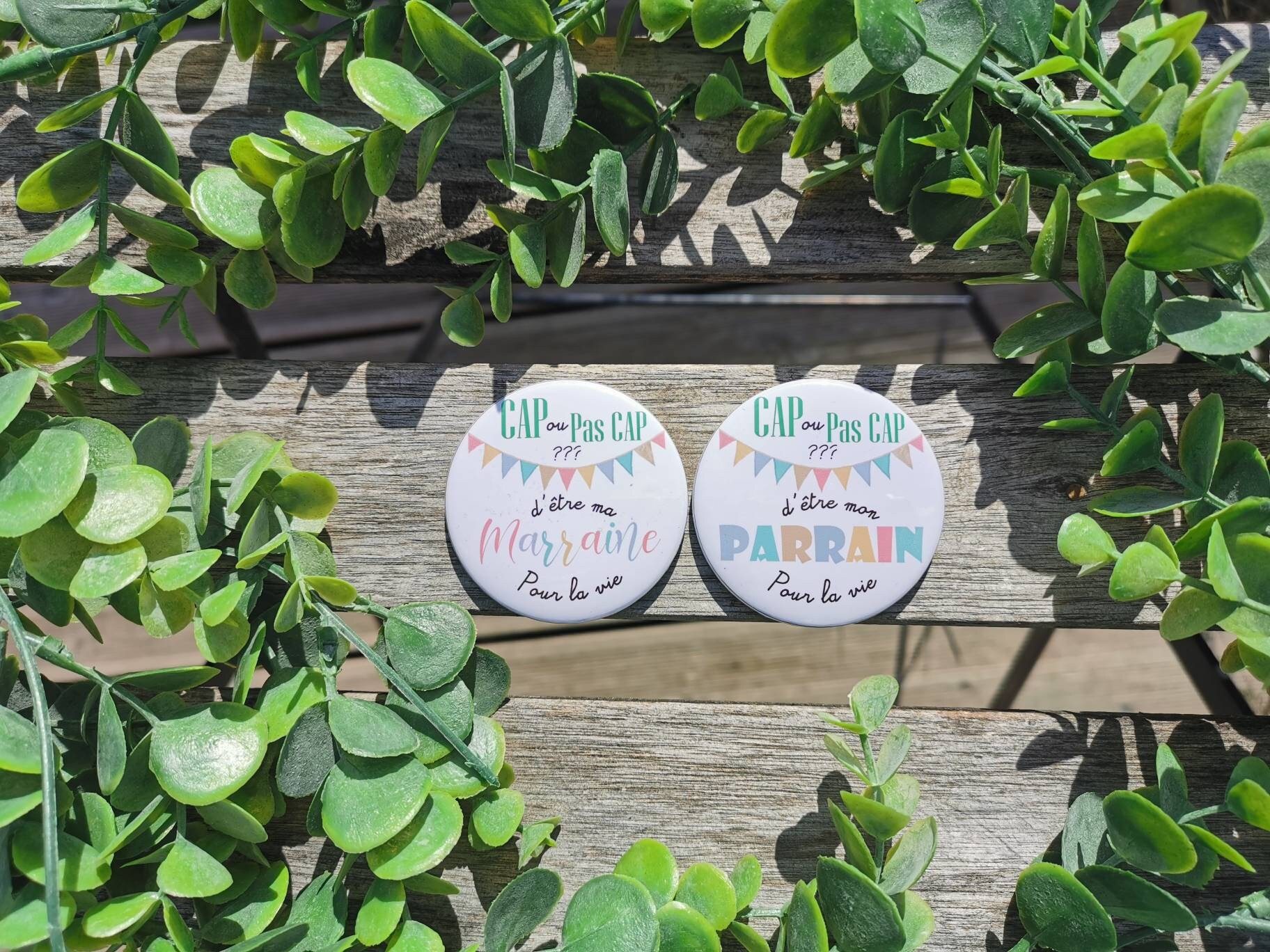 Magnet Duo Announces Godfather/godmother - Etsy