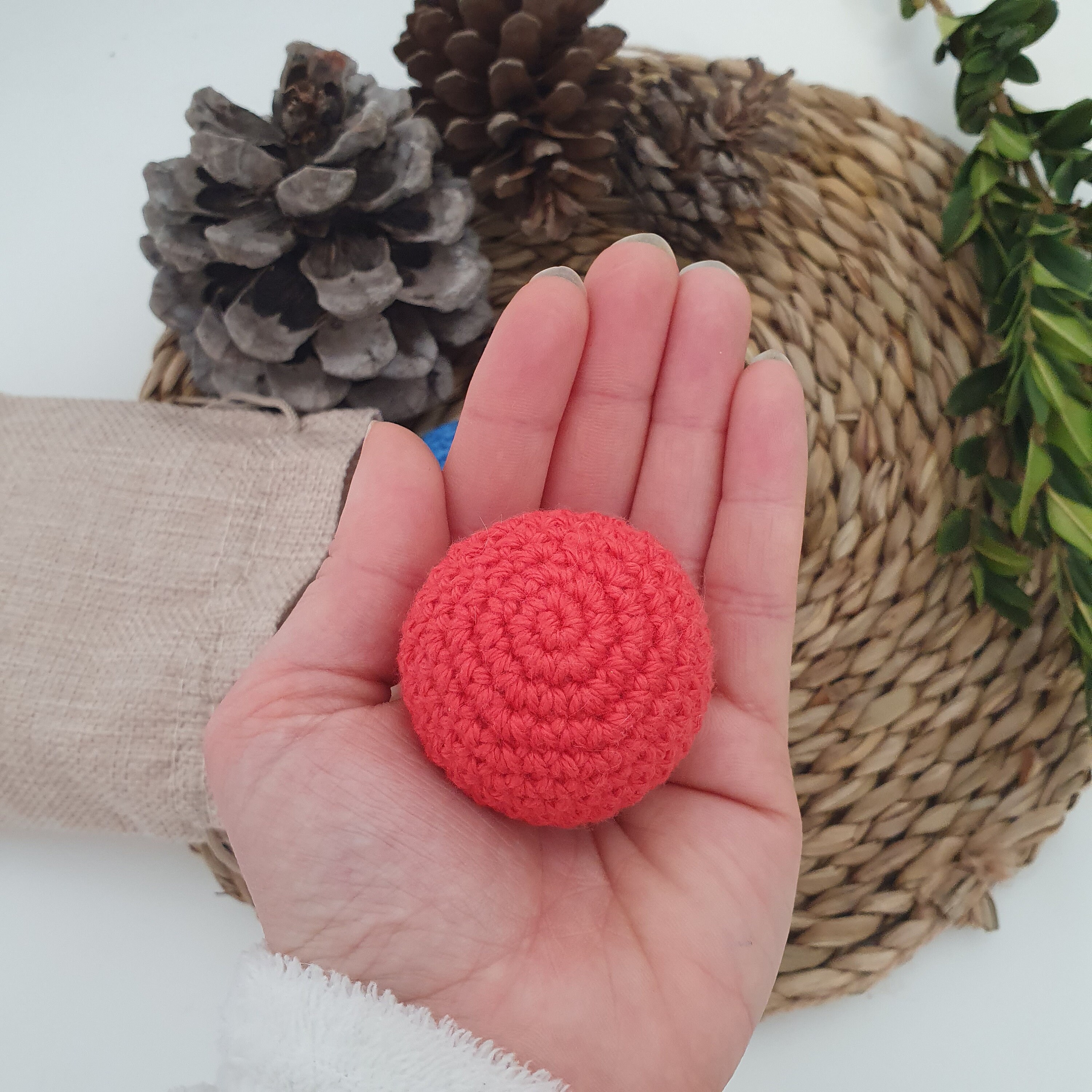 Crochet Montessori Pattern Musical Shaker , Cute Sensorial Ball ...