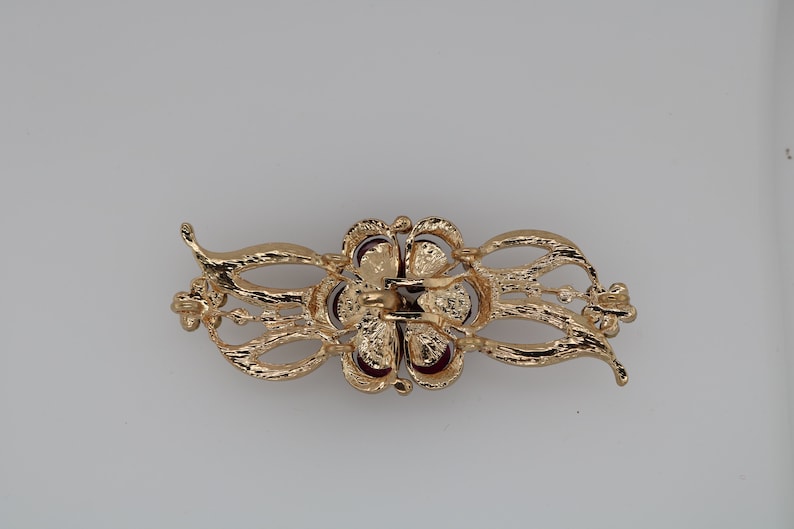 Plum - Purple Frog Closure / Sewing Closure / Metal Rhinestone Closure ...