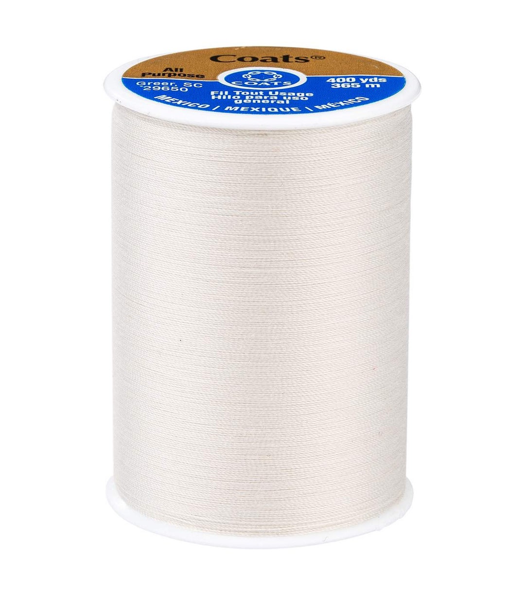 Cream Coats and Clark All Purpose Thread 400 Yard Spool / One Spool - Etsy