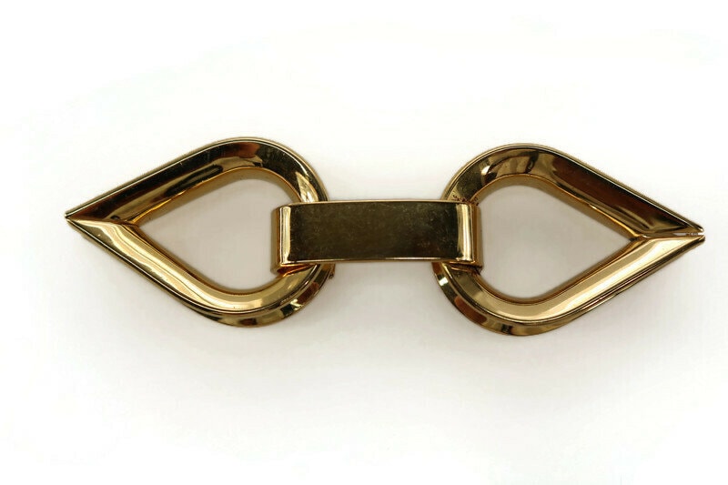 Vintage Heavy Duty Gold Metal Frog Closure / Buckle Closure / - Etsy