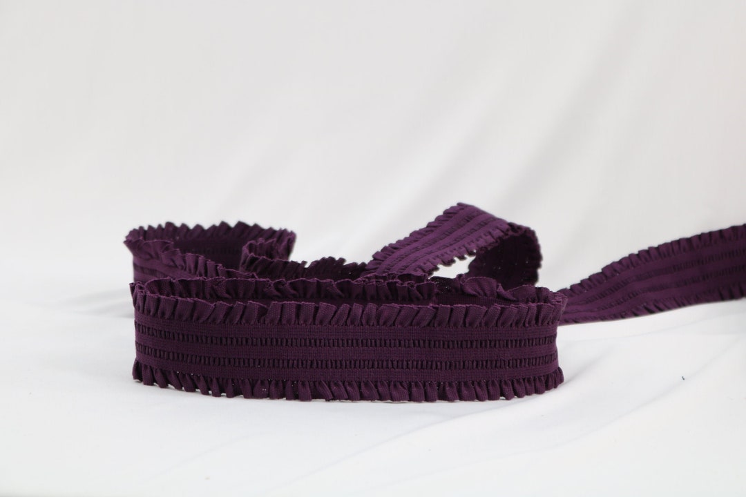 Purple - 2'' Wide Elastic Band / Elastic for Belt / Waistband Elastic ...