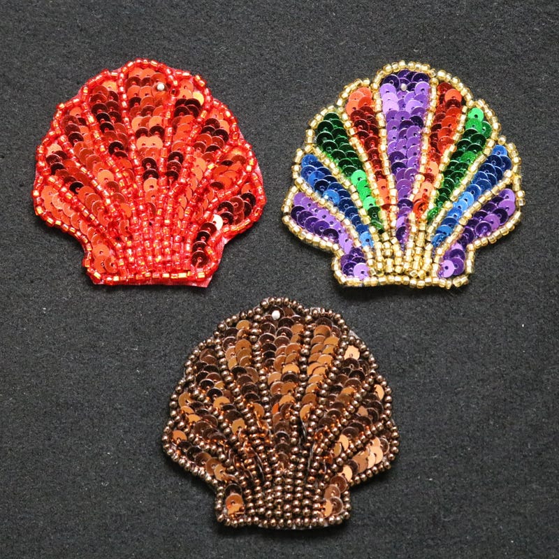 Seashell Applique - Etsy
