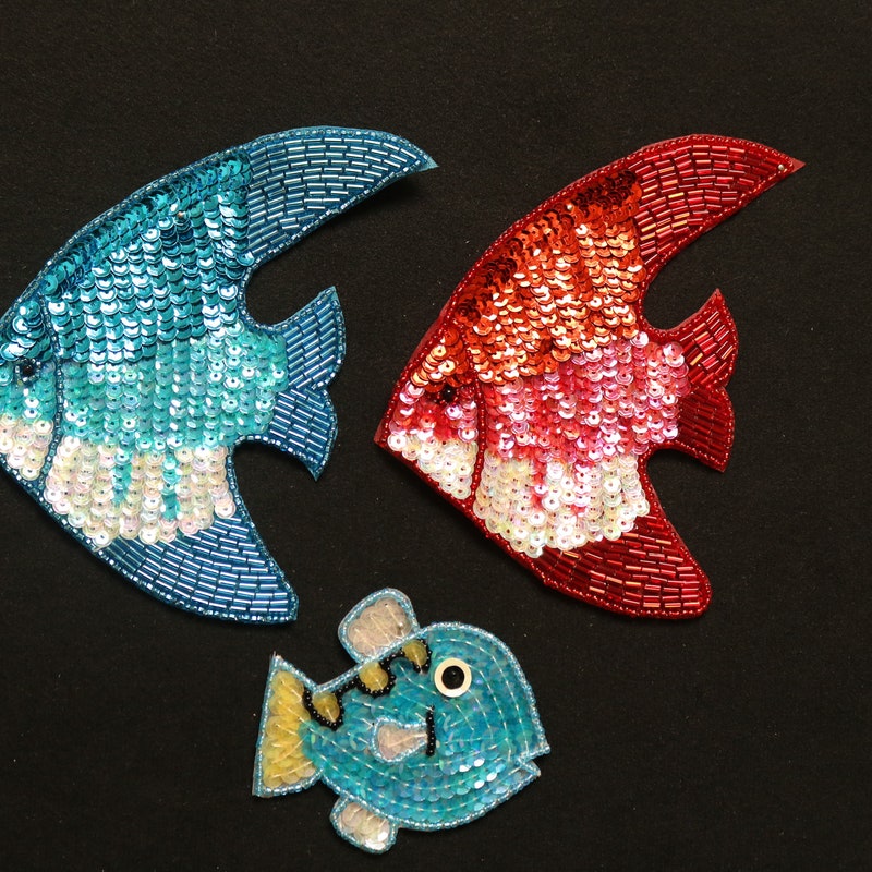 Fish Appliques - Etsy