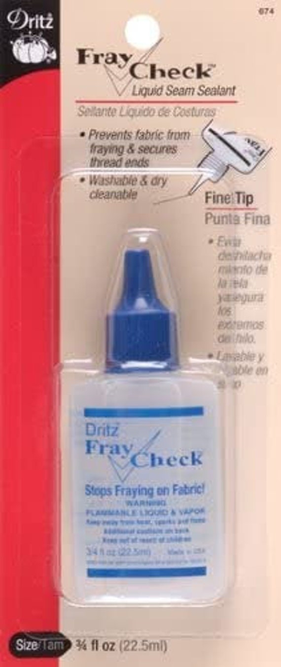 Dritz Fray Check 0.75 Ounce Fray Check Stop Fraying | Etsy