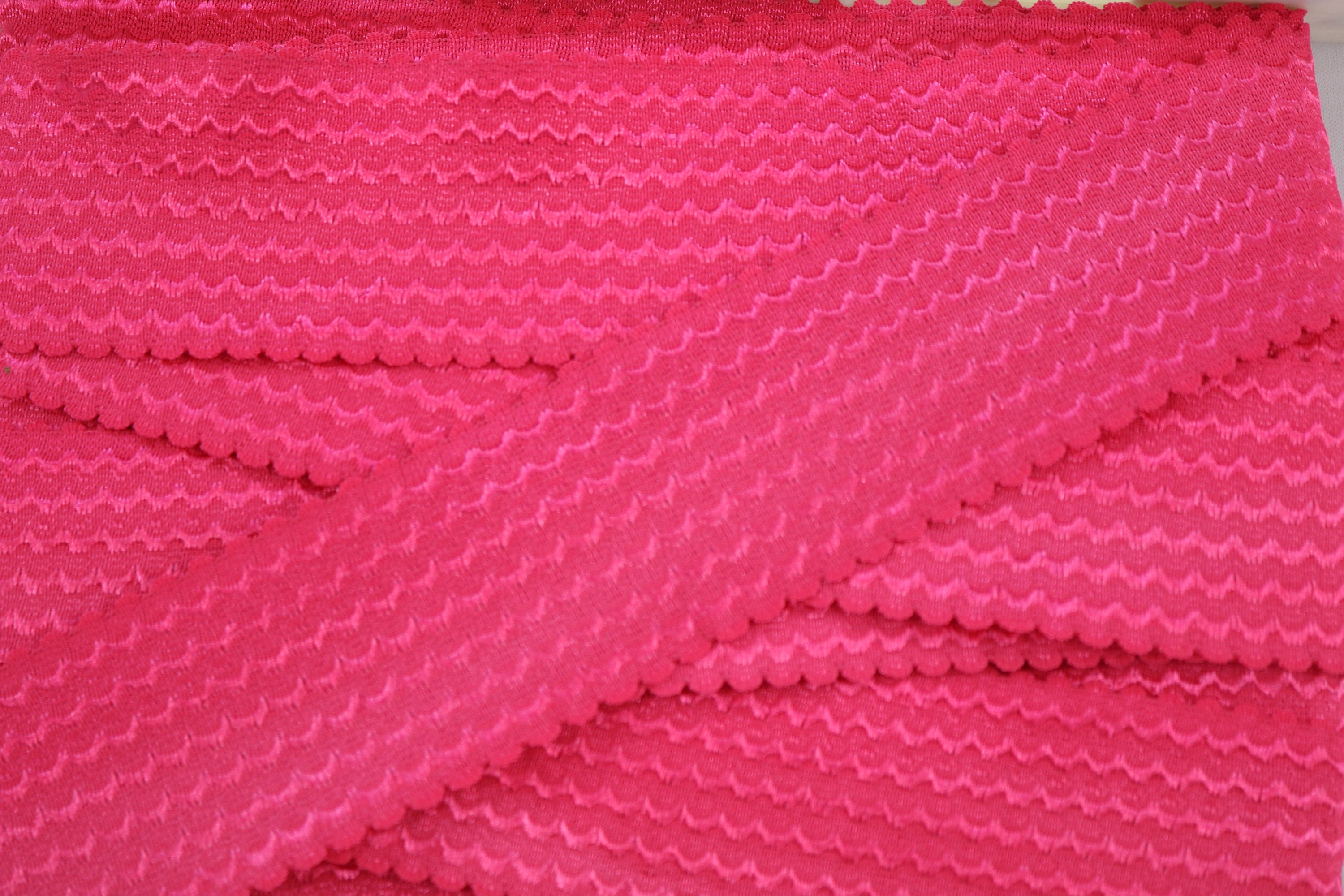 Hot Neon Pink 3'' Wide / Soft Elastic Band / Elastic | Etsy