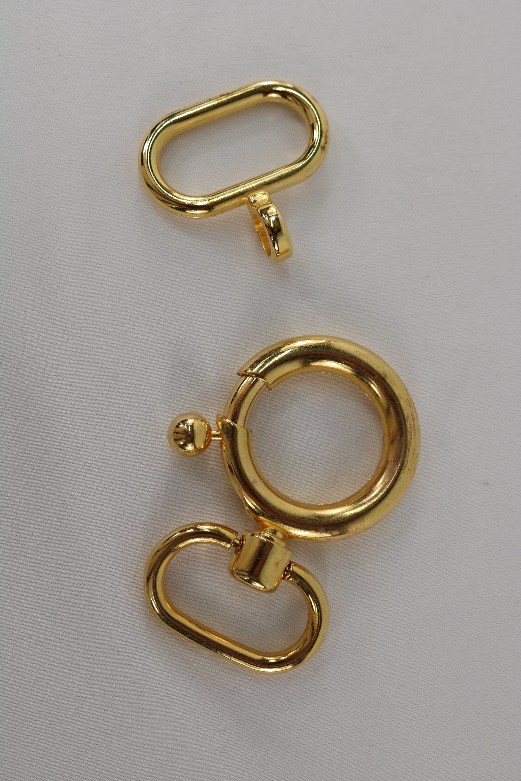 Vintage Heavy Duty Gold / Silver Metal Closure Clasp / READ - Etsy