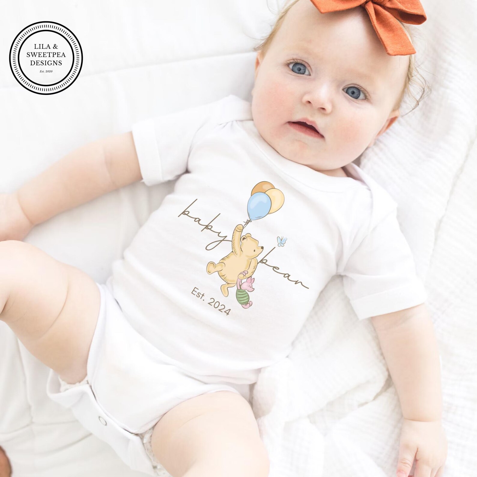 Custom Winnie the Pooh Family Shirts, Mama Bear Papa Bear Baby Bear Est ...