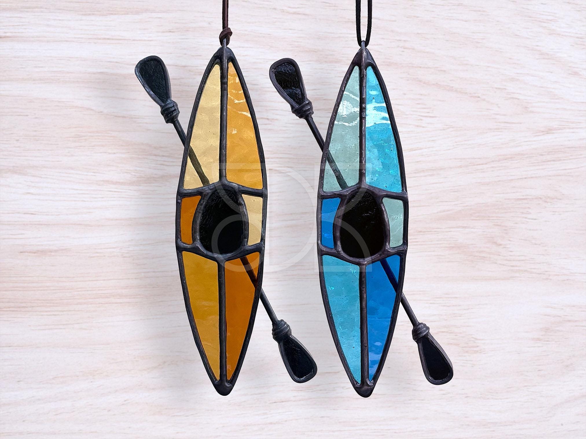 Kayak Stained Glass Patterns