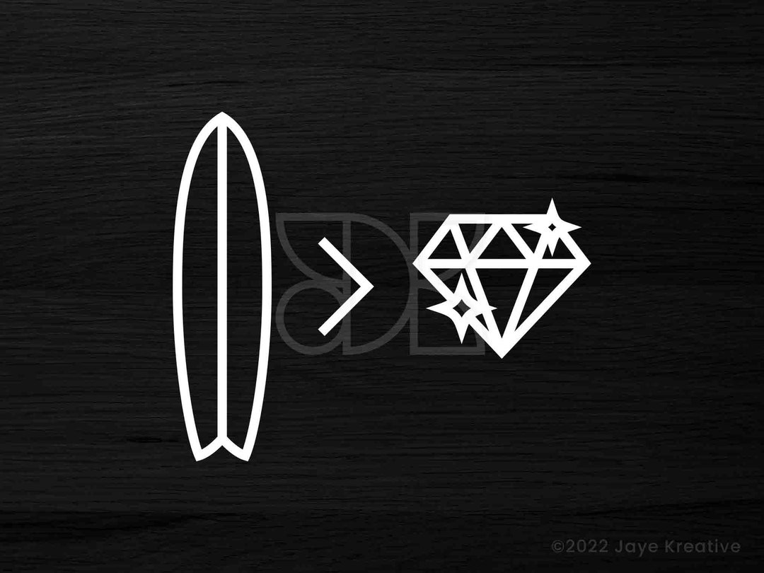 Surfboard Vinyl Decal Sticker 003 I'd Rather Be Surfing Car/laptop ...