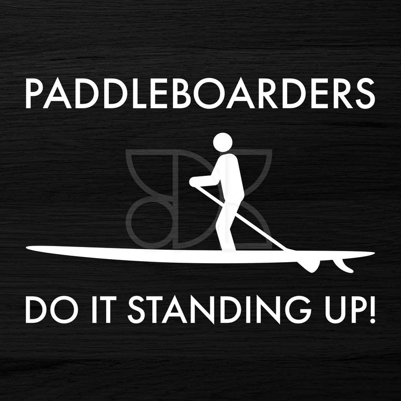 Funny Paddling Decal - Etsy