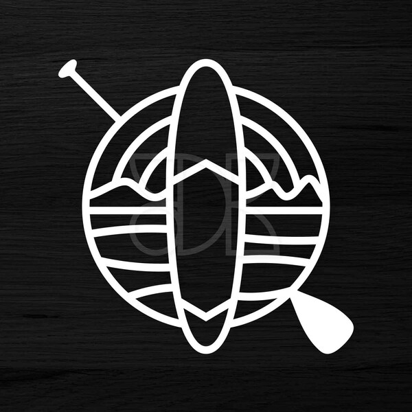 Paddle Decal - Etsy
