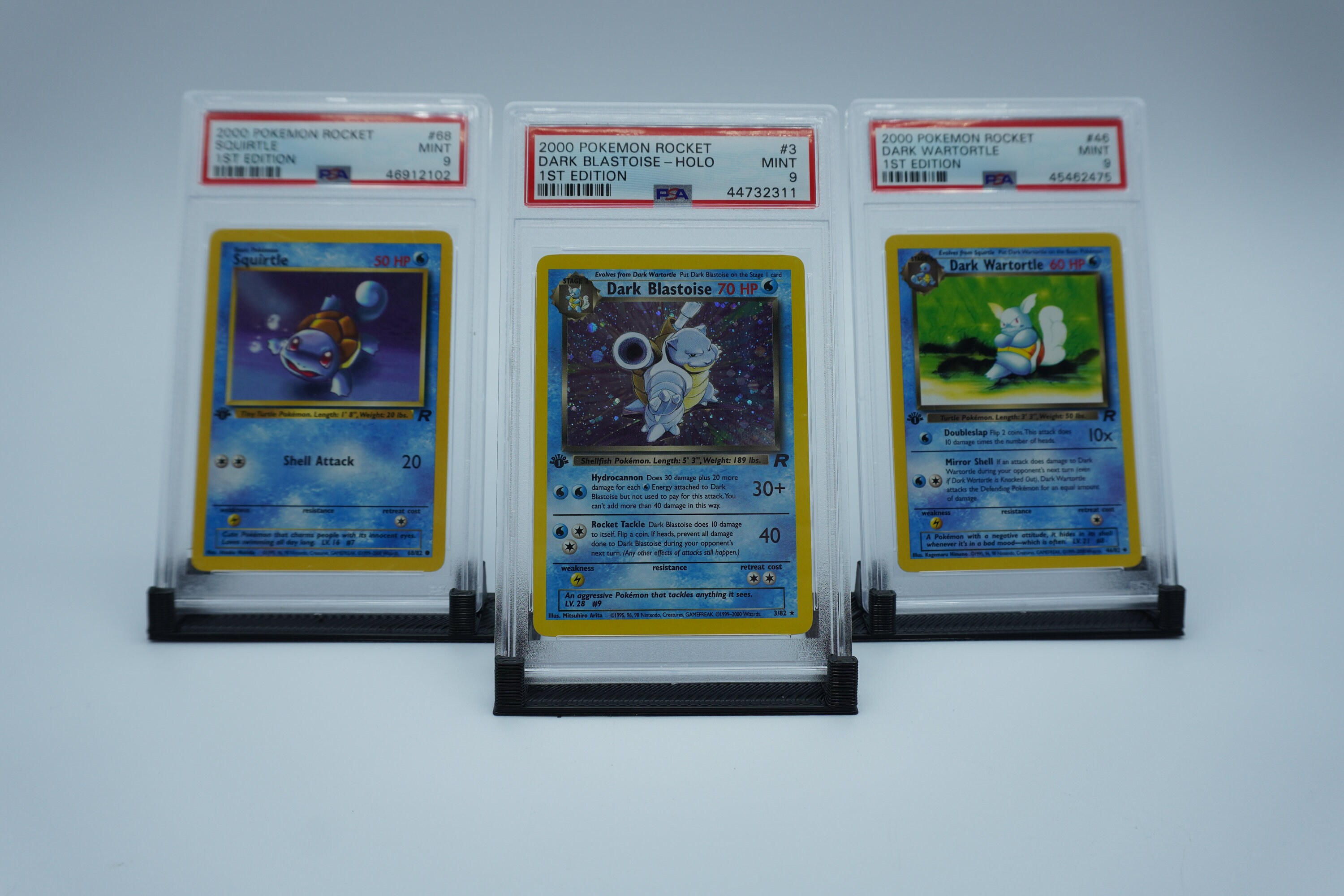 PSA Graded Card Display Holder Stand for 3 Card Pokémon, MTG, Sports - Etsy