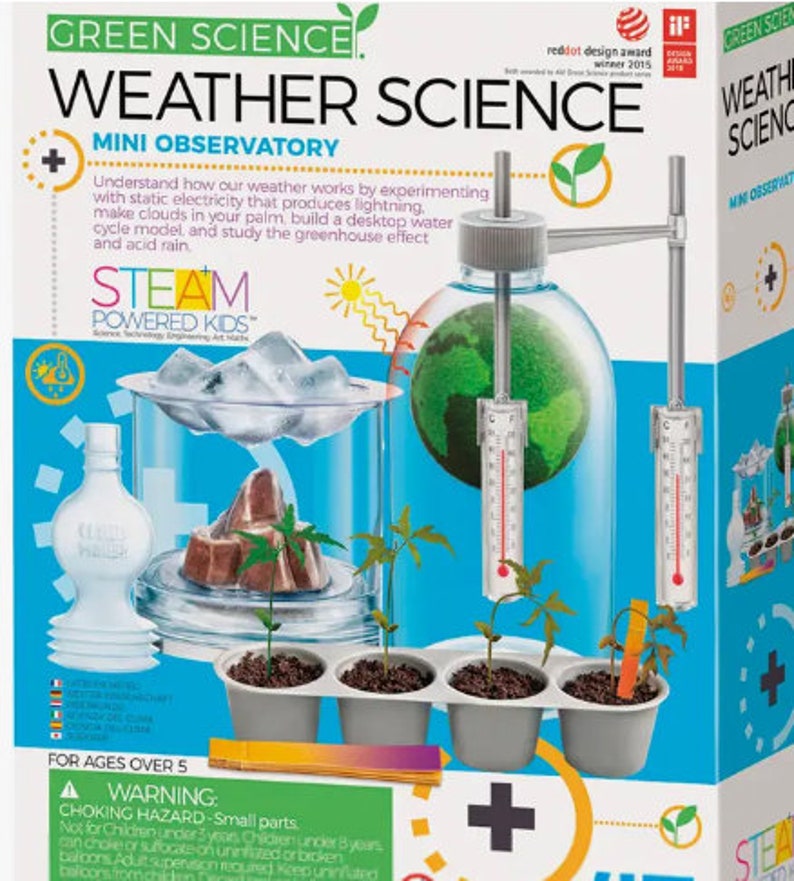 Weather Science Mini Observatory STEM Science Project Kit - Etsy