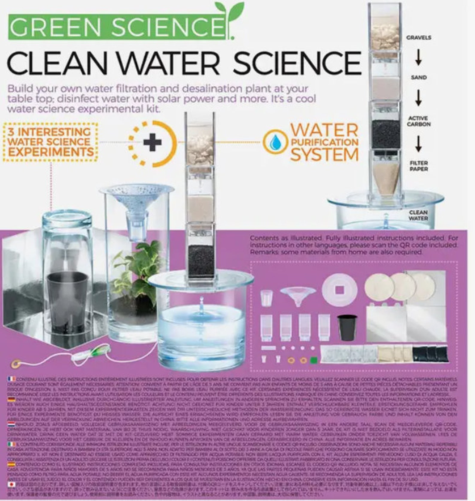 Clean Water Science STEM Science Kit - Etsy