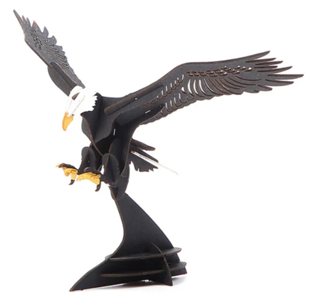 Paper Craft Puzzles Panda Eagle Parrot Sloth Unique - Etsy