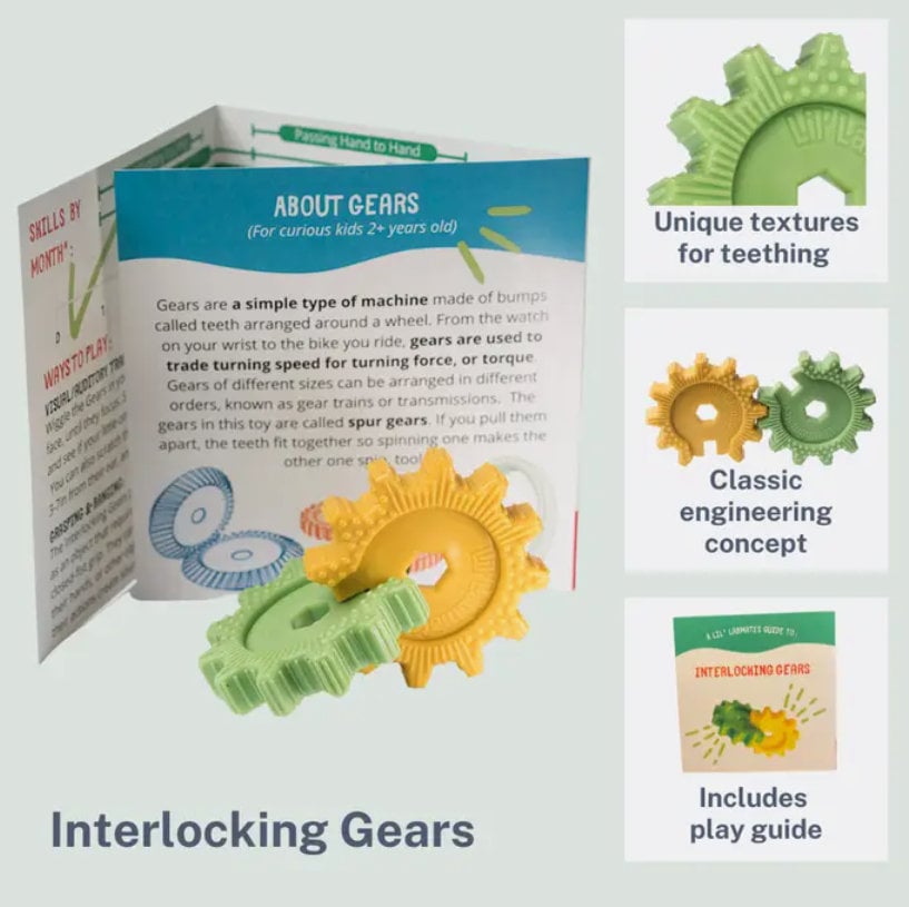 Interlocking Gears Montessori Based STEM Toy - Etsy