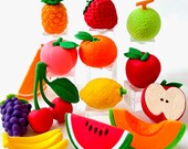 Mini Erasers Iwako Fruit Food Erasers Super Cute - Etsy