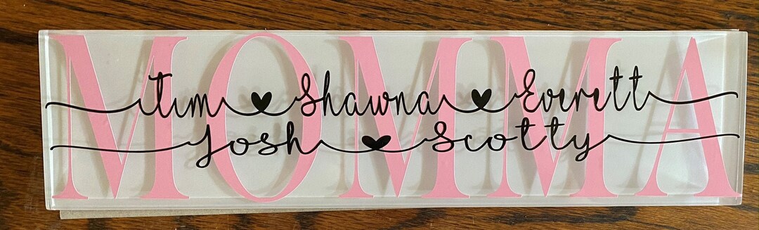 Mom Glass Tile - Etsy