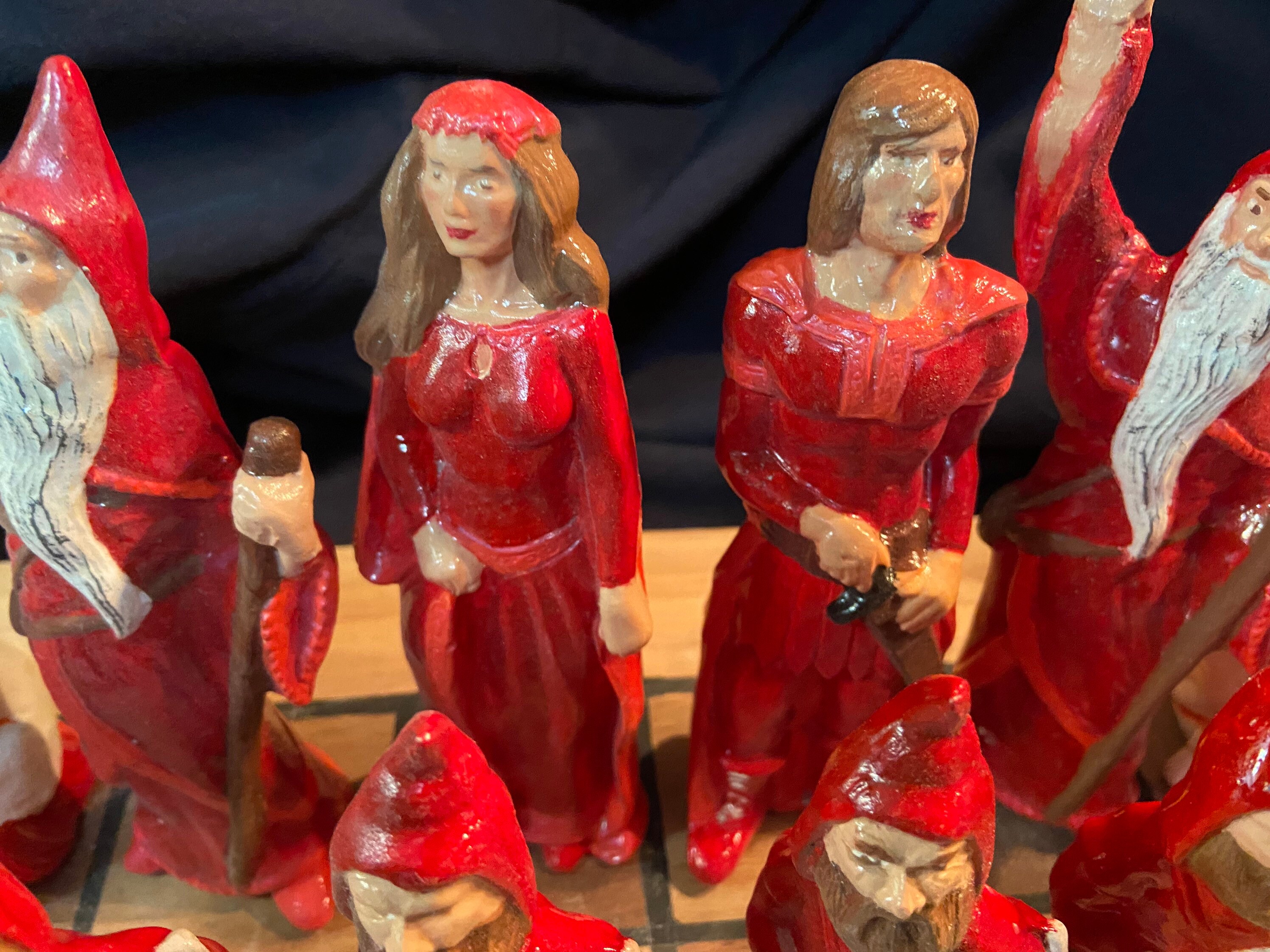 Chess Set Doc Holliday Good VS Evil | Etsy