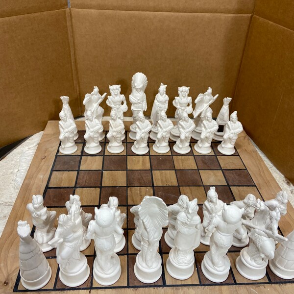 Indian Chess Set - Etsy