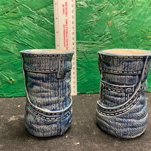 Ceramic Blue Jean Glazed Kitchen Wares - Etsy