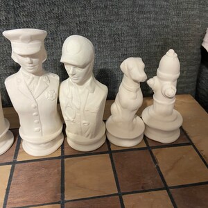 Firefighter Chess Set Doc Holliday - Etsy