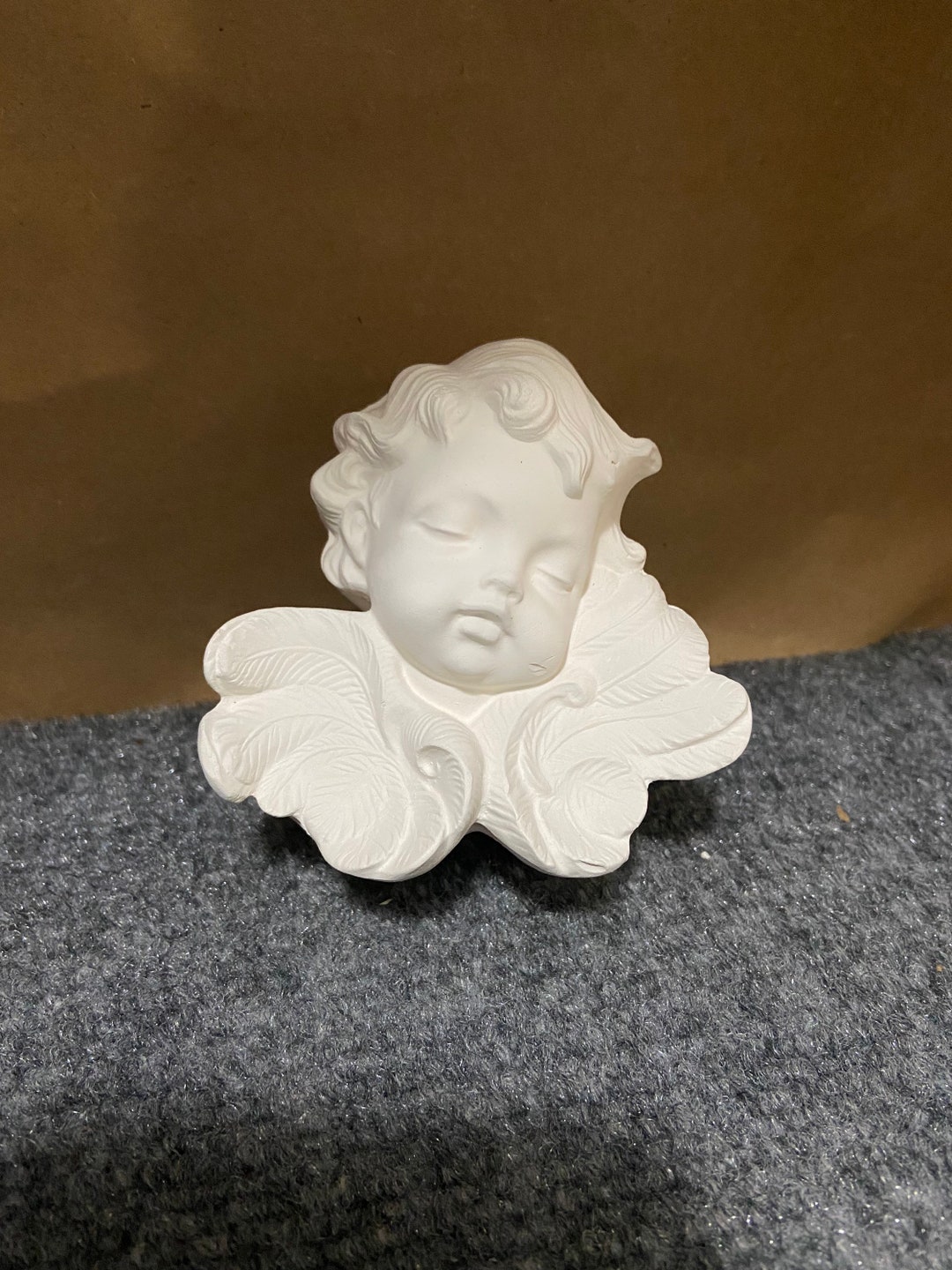 Ready to Paint Ceramic Cherub Box - Etsy