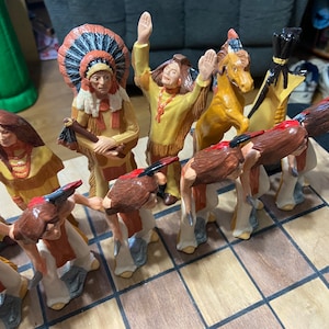 Cowboy VS Indian Chess Set Doc Holliday - Etsy