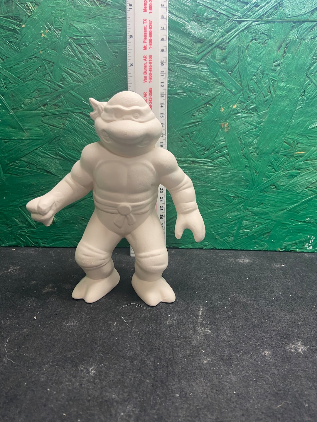 Ninja Turtles and Shredder Unpainted Ceramic - Etsy