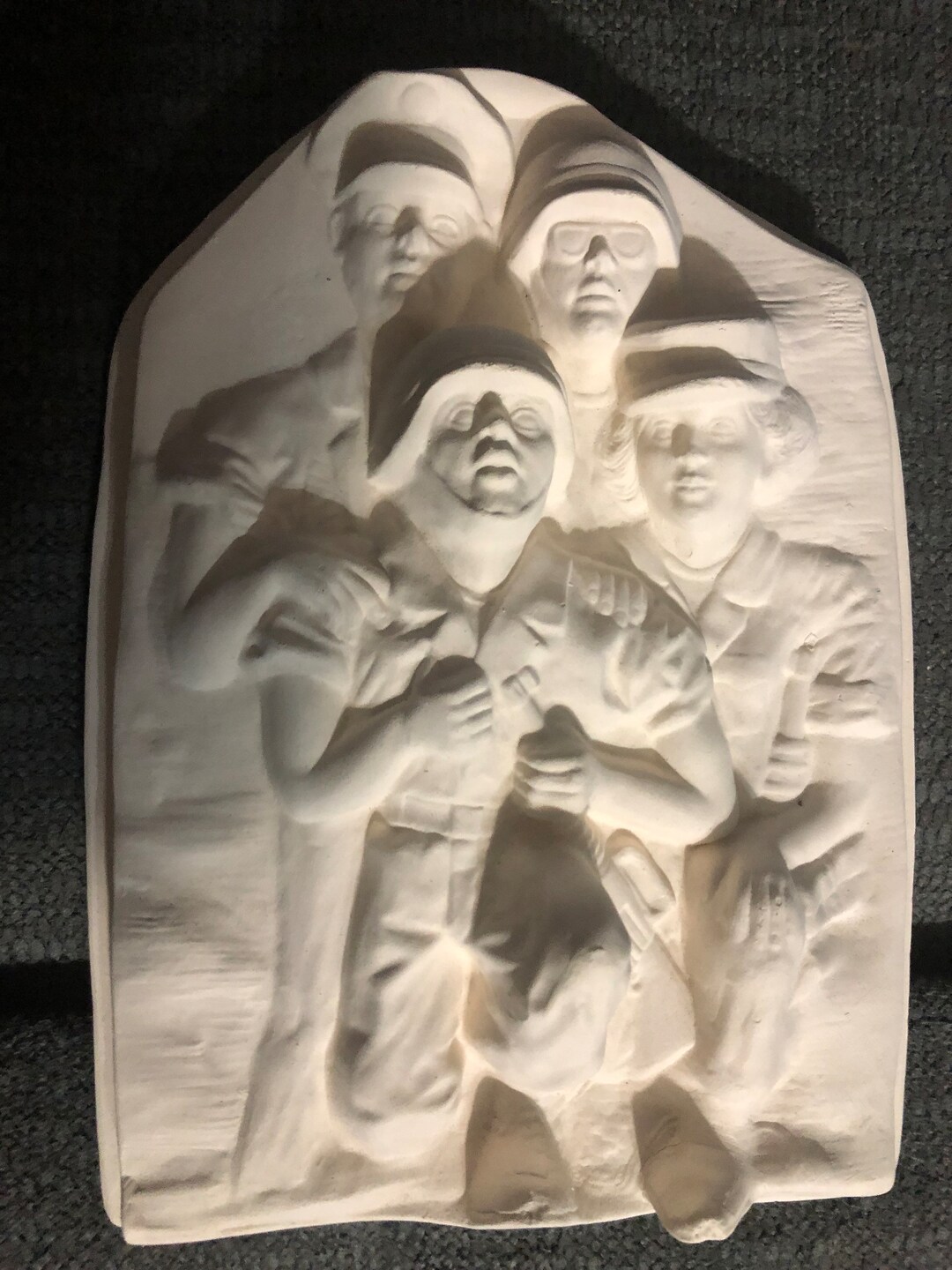 Marine Corps Plaque Ceramic Unpainted - Etsy