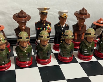 Neptune Chess Set, Customisable Colours (pieces Only) Neptune. Mermaid ...