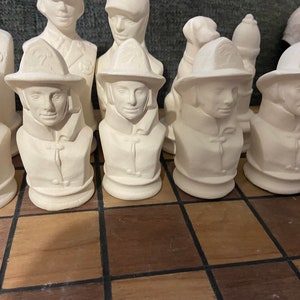 Firefighter Chess Set Doc Holliday - Etsy