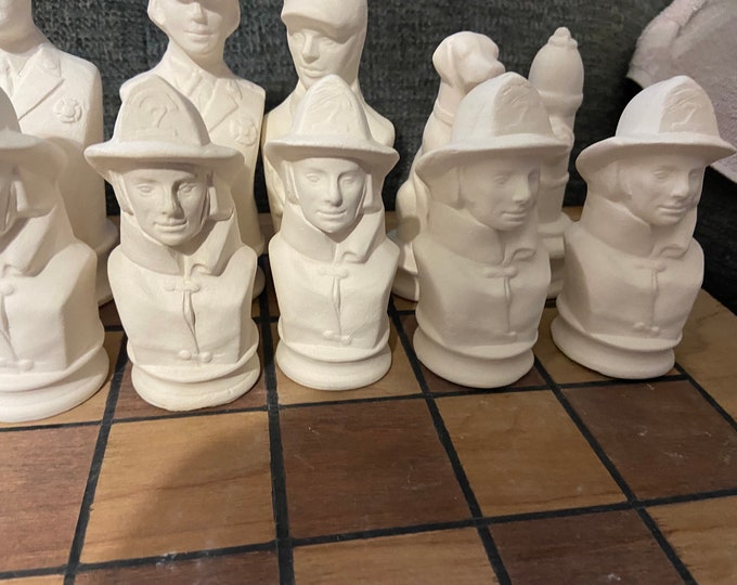 Firefighter Chess Set Doc Holliday - Etsy