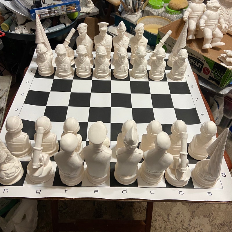 Military Chess Set - Etsy UK