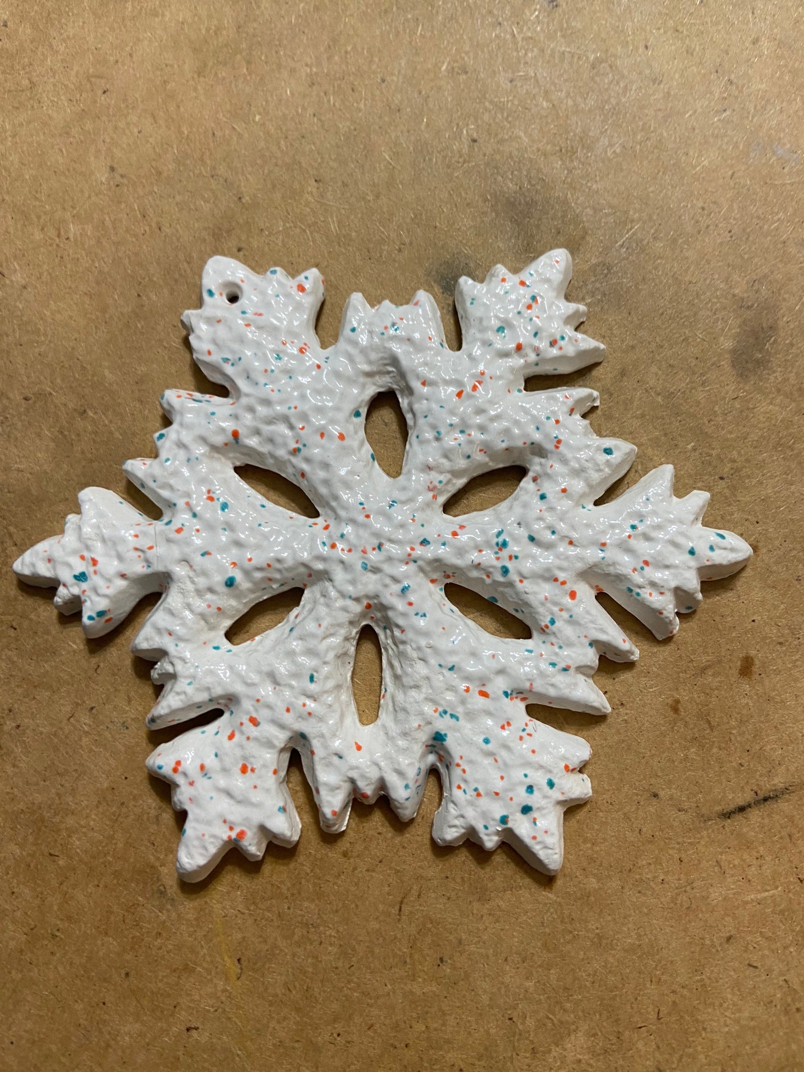Unpainted Ceramic Snow Flakes - Etsy
