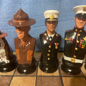 Chess Set Marines - Etsy