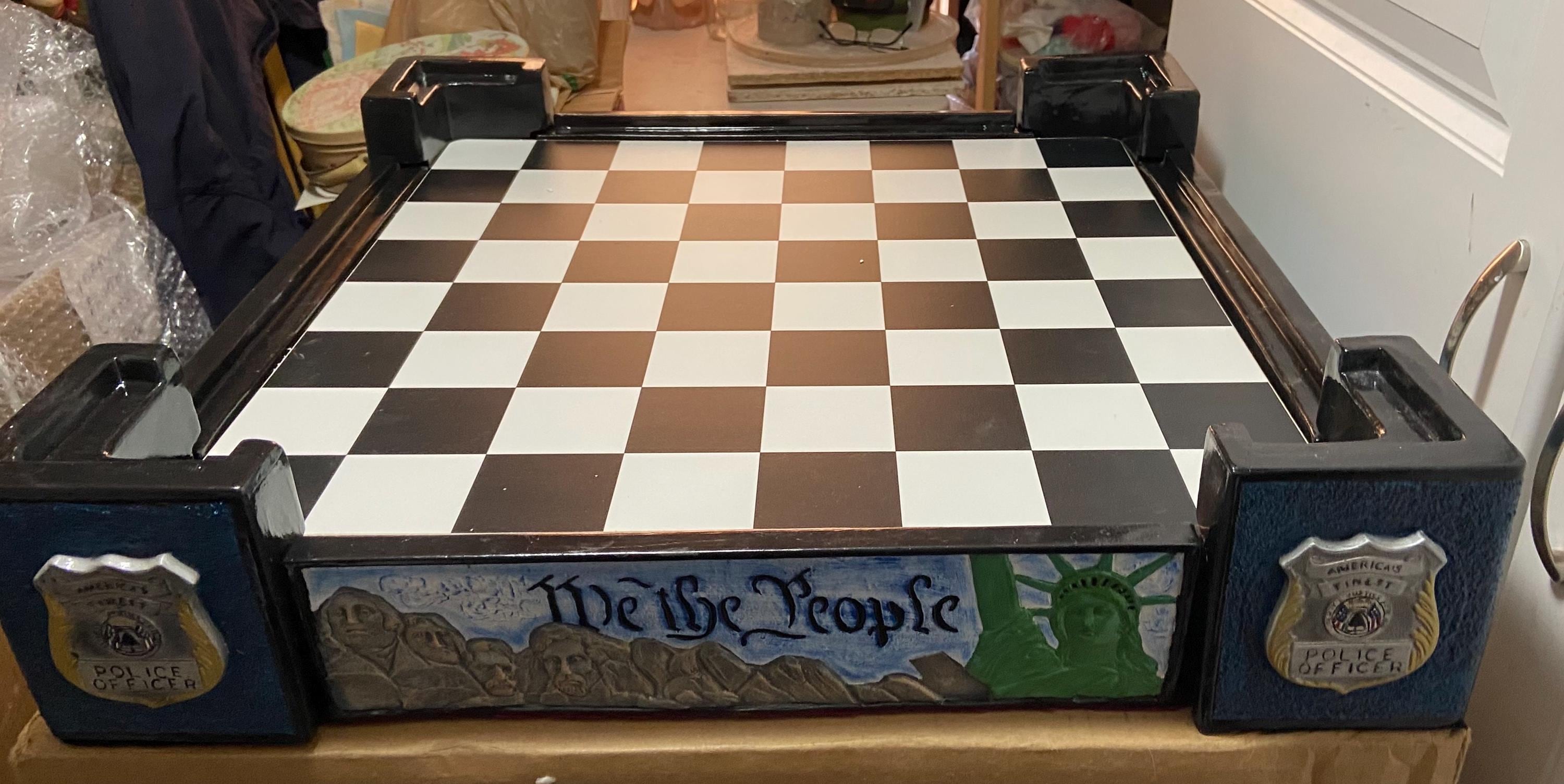Chess Set Doc Holliday Police - Etsy