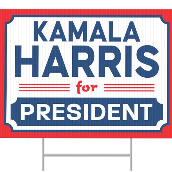 Harris for President Sign - Etsy Harris for President Sign - Etsy