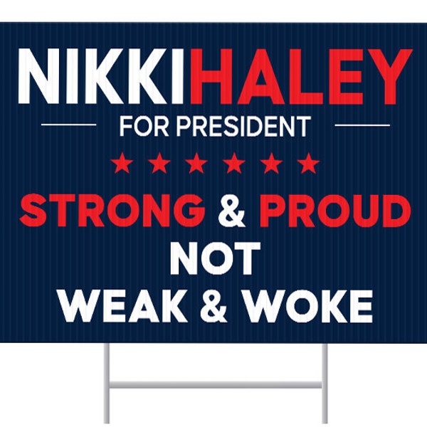 Nikki Haley Yard Sign - Etsy
