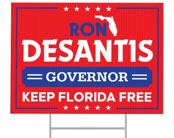 Ron Desantis Yard Sign - Etsy