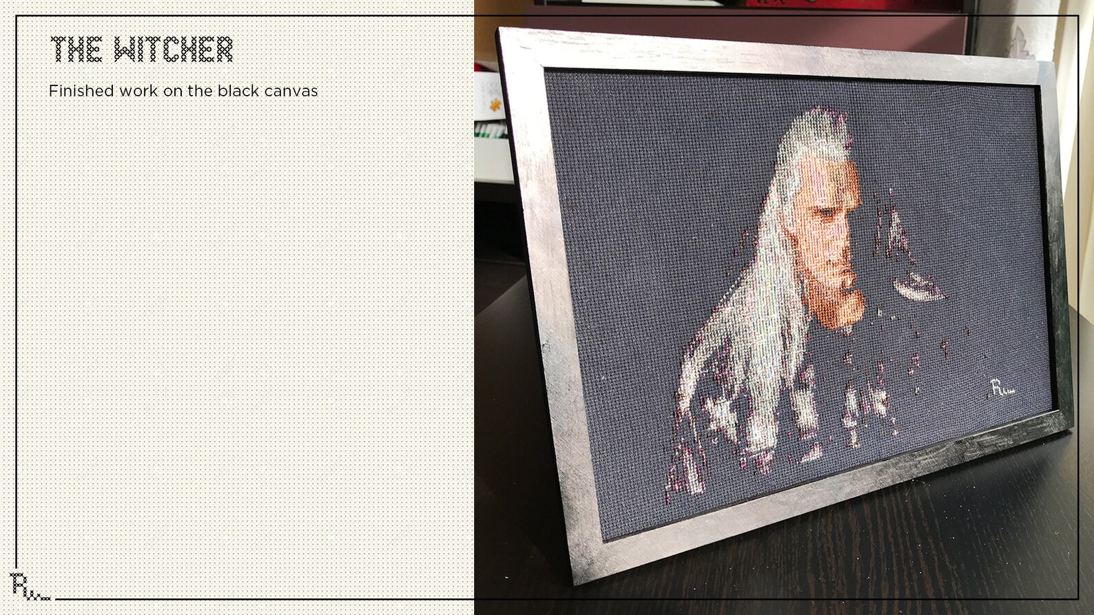 Cross Stitch Pattern the Witcher PDF File - Etsy
