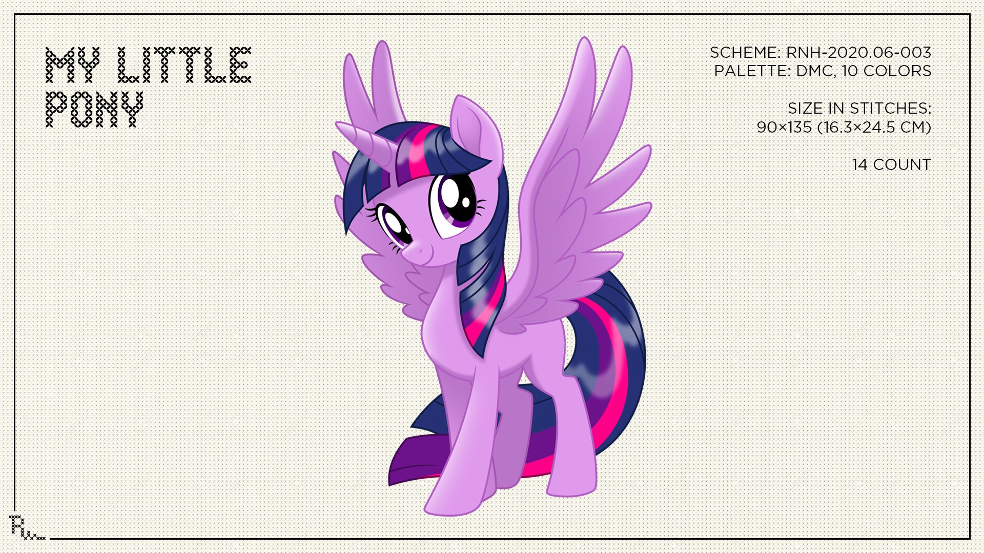 Cross Stitch Pattern my Little Pony - Etsy