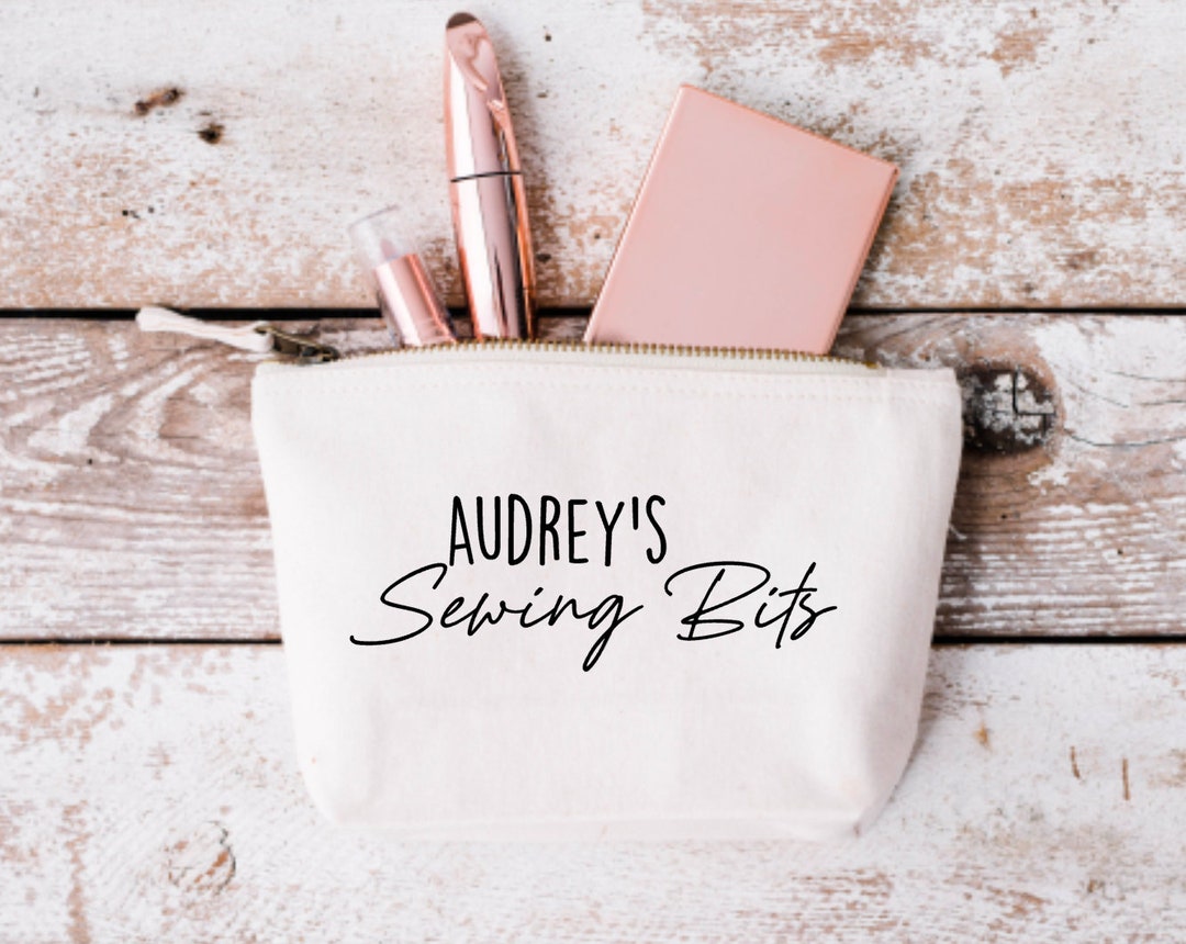 Personalised Sewing Bits Custom Bag Gift Crafting Gift for Her High ...